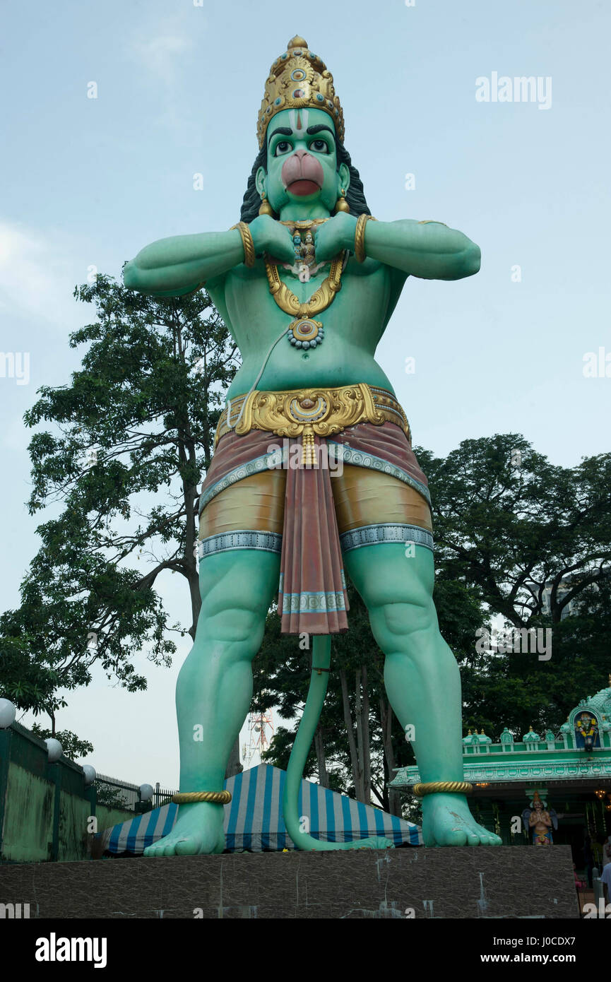 Huge hanuman statue batu caves, kuala lumpur, malaysia, asia Stock ...