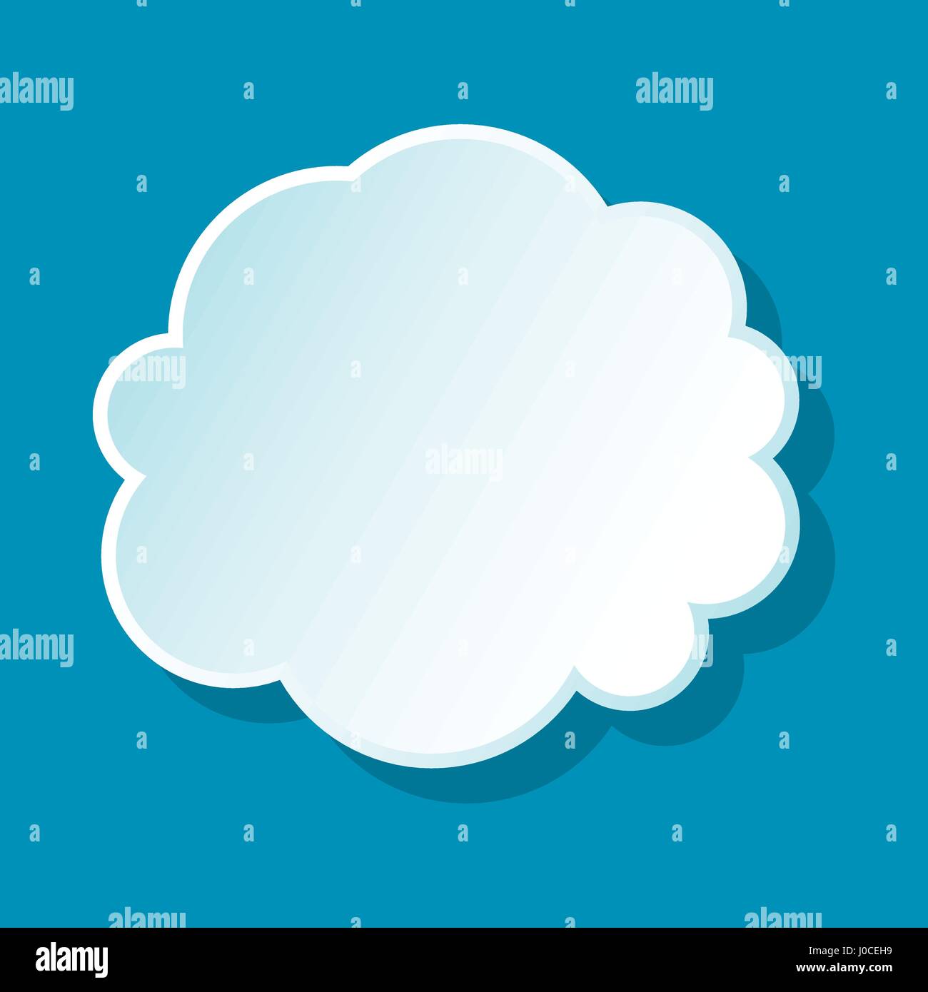 Round cloud icon Stock Vector Image & Art - Alamy