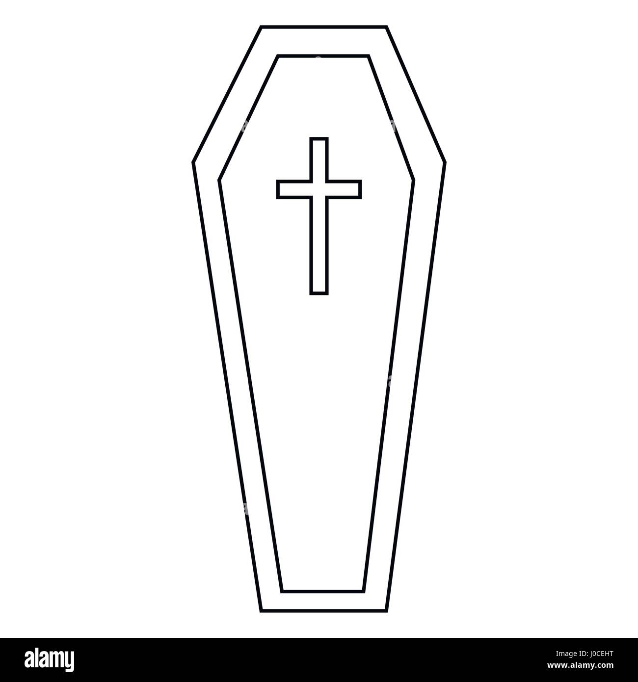 Coffin Outline