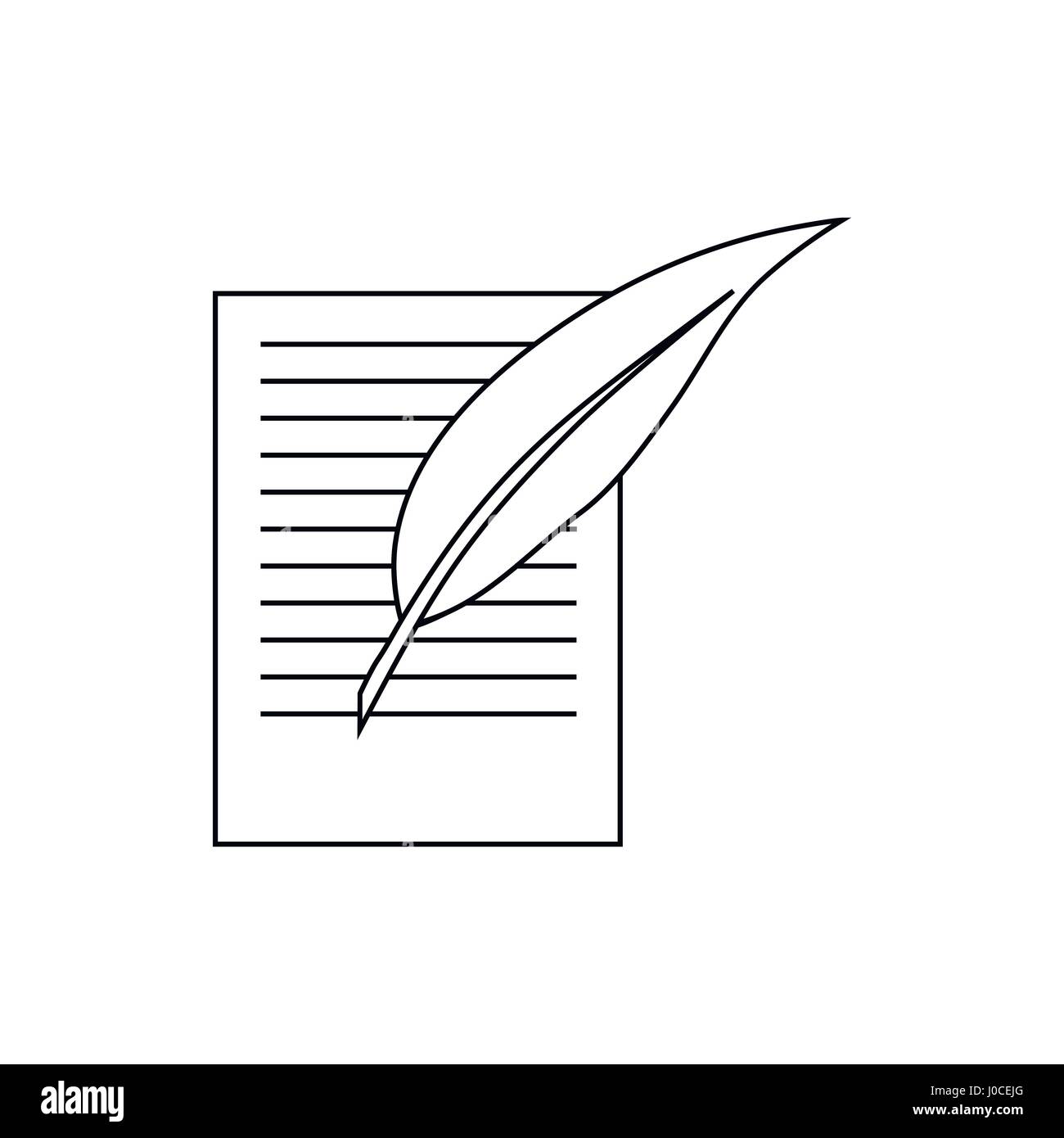 Last will and testament document Stock Vector Images - Alamy