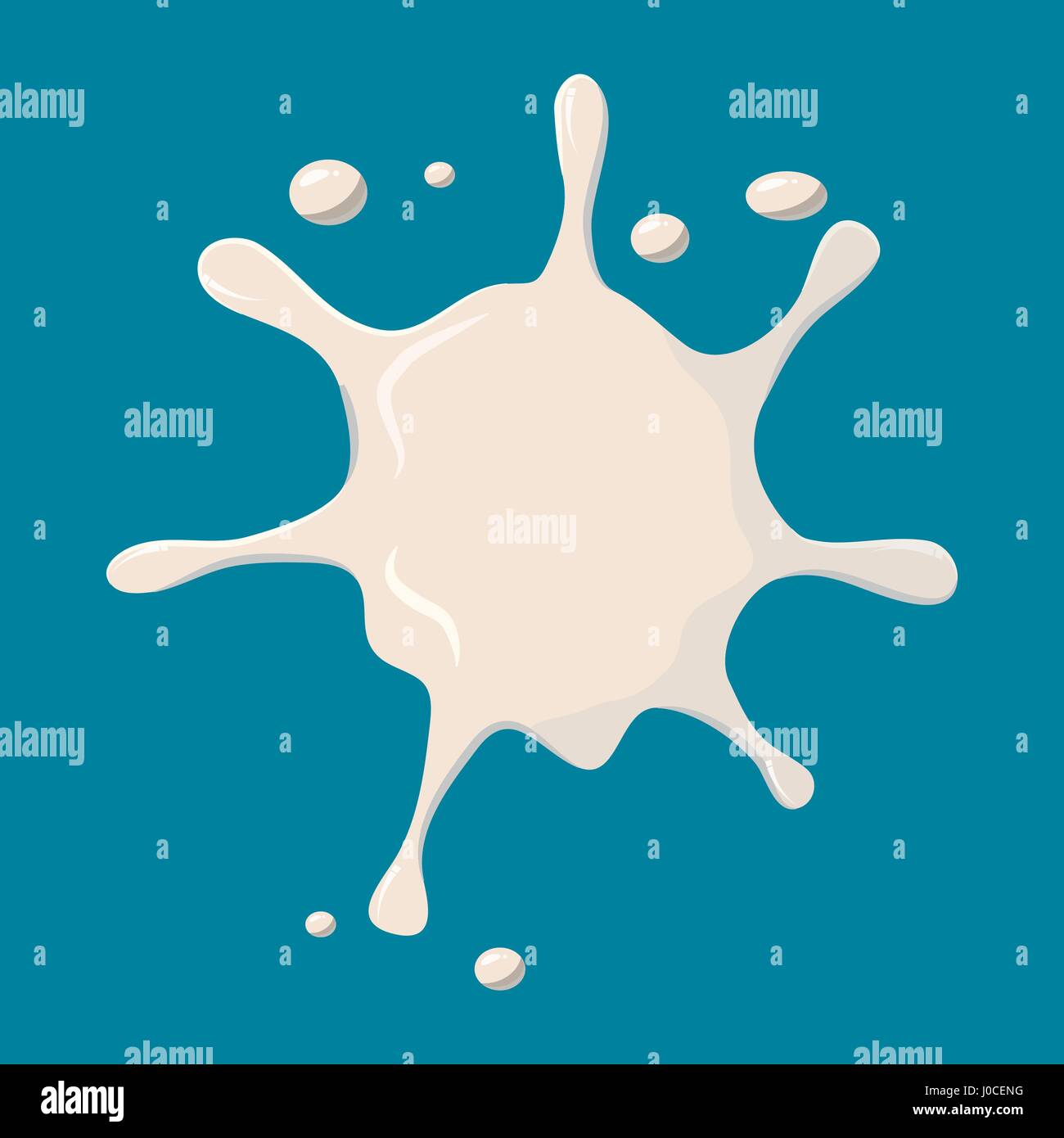 Milk spatter icon Stock Vector Image & Art - Alamy