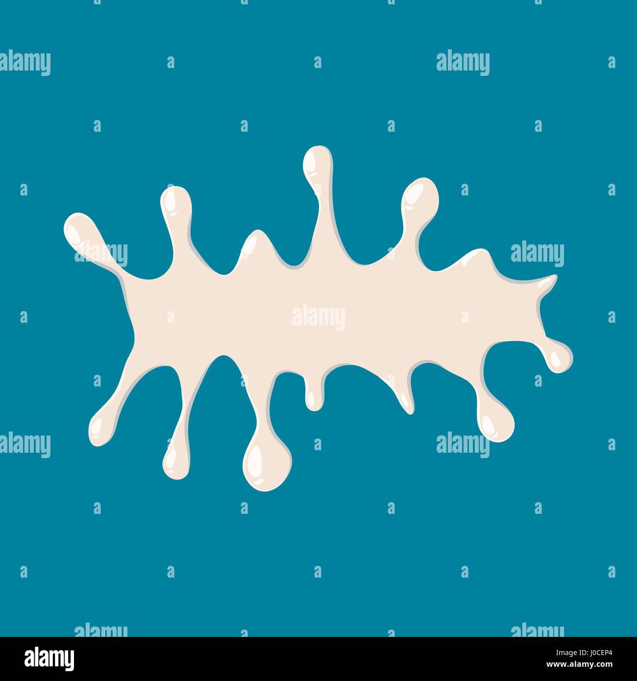 Puddle of milk icon Stock Vector Image & Art - Alamy
