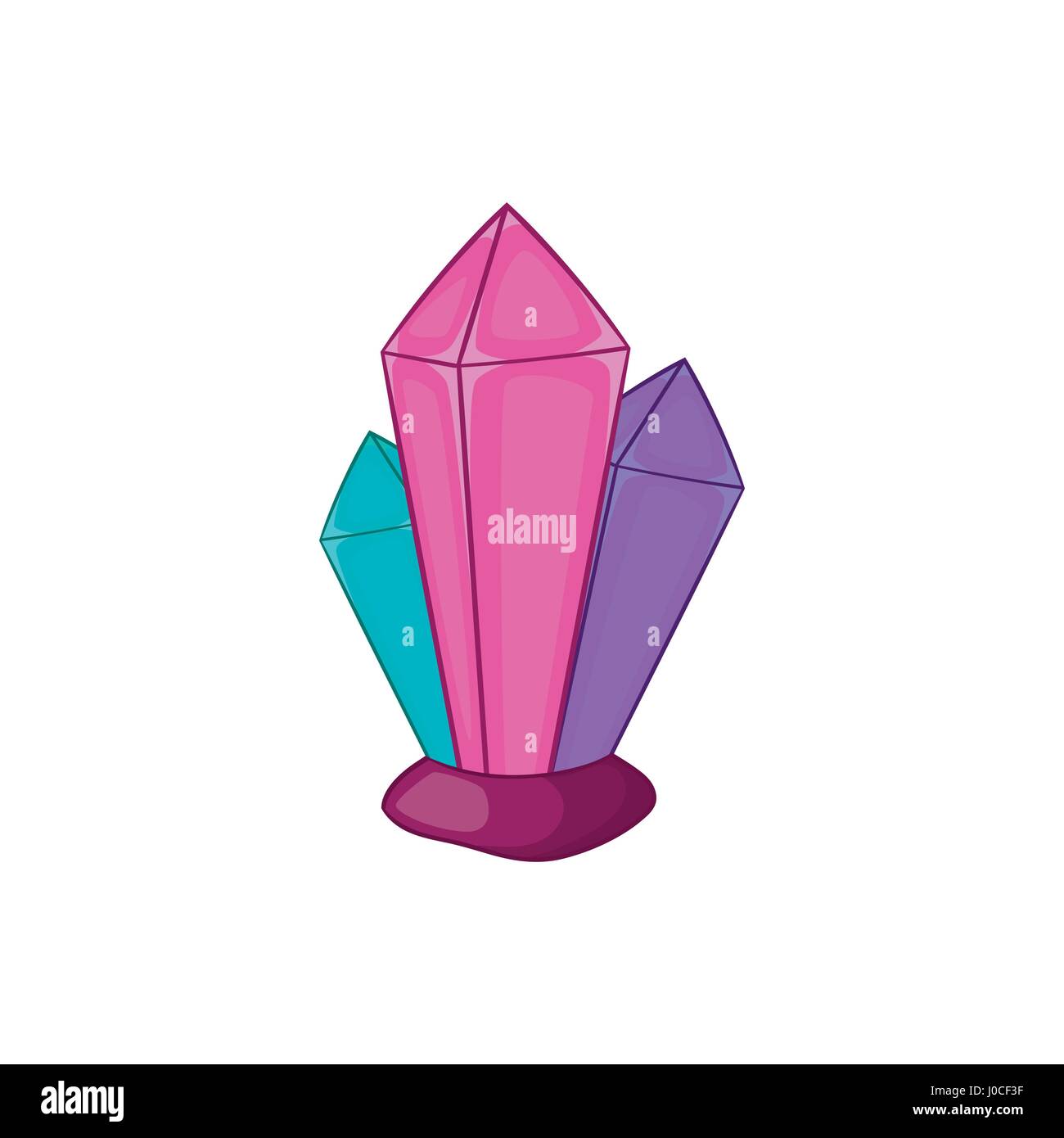 Diamonds icon, cartoon style Stock Vector Image & Art - Alamy