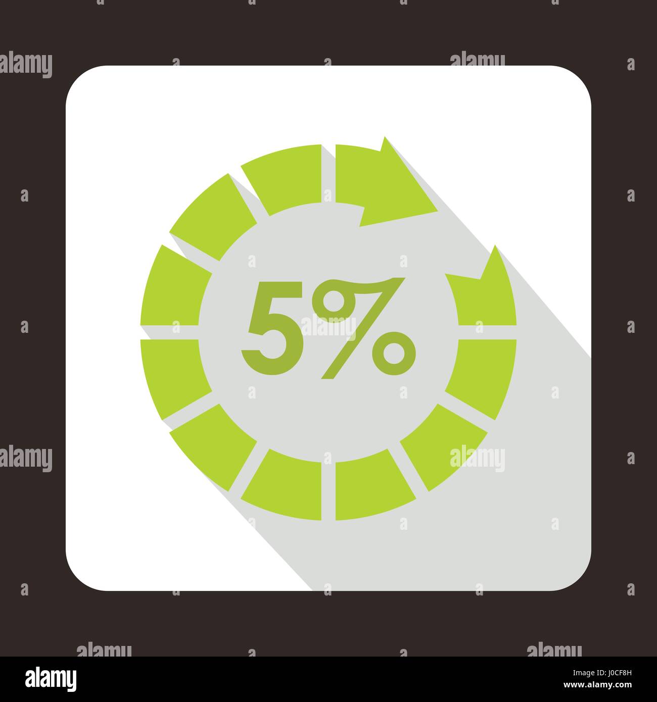 5 segment circle Stock Vector Images - Alamy