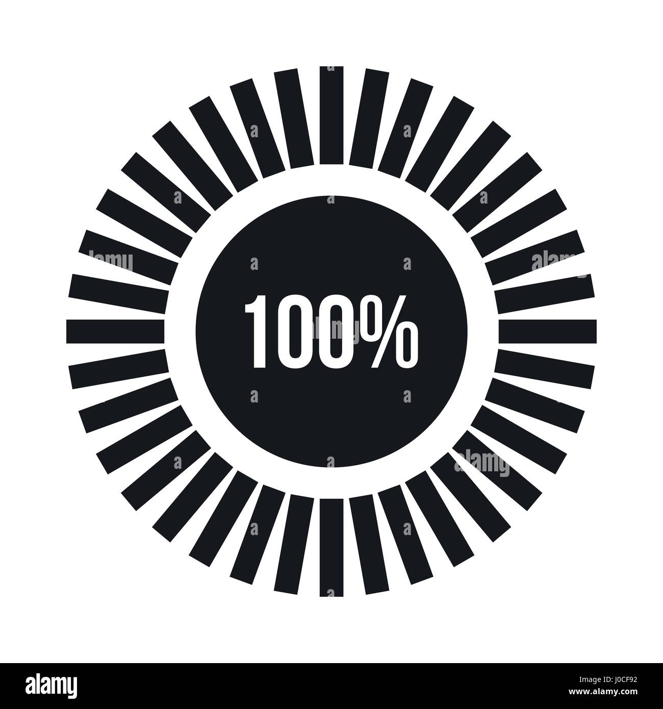 Sign 100 download icon, simple style Stock Vector Image & Art - Alamy