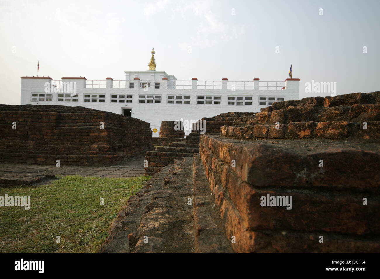 Maya devi temple, lumbini, nepal Stock Photo - Alamy