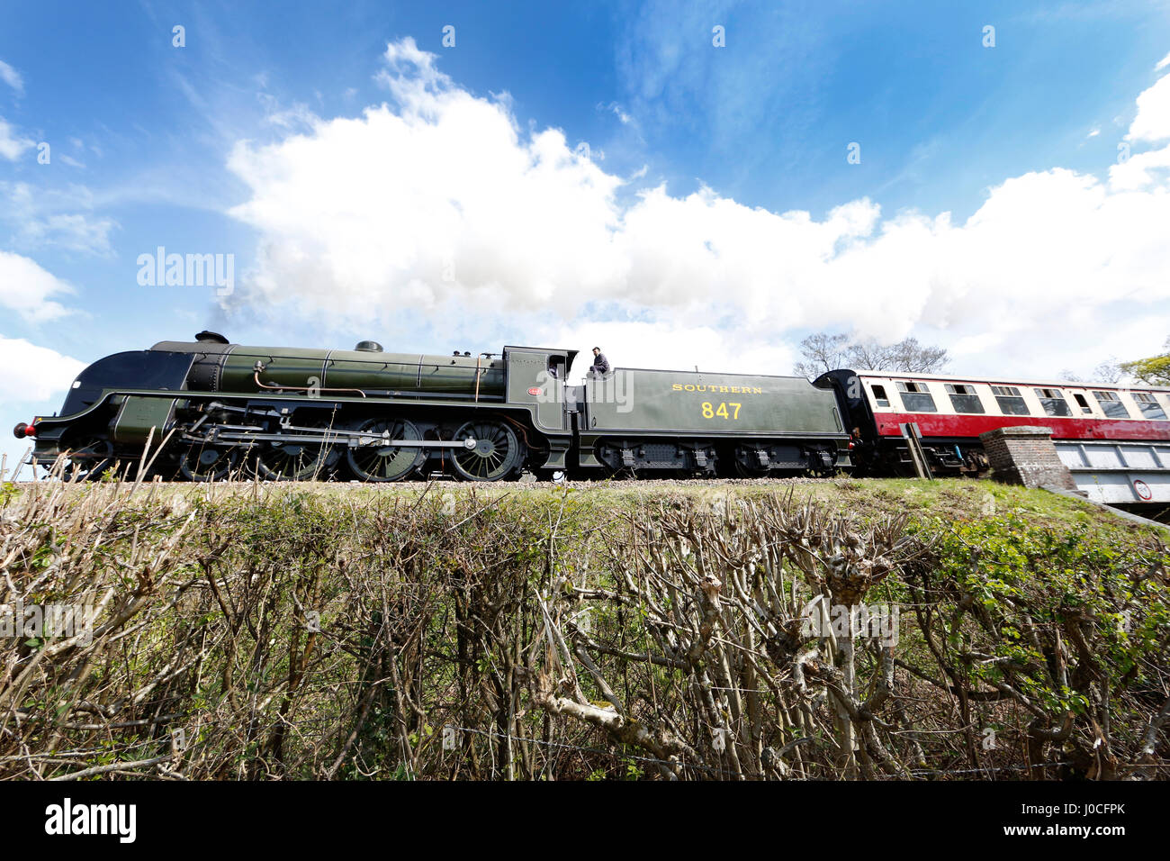 Bluebell line rail station hi-res stock photography and images - Alamy