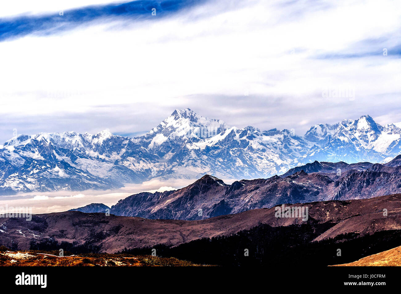 Himalayan Peak Snow Mountain Himalayan Mountains Of Nepal Jim Block