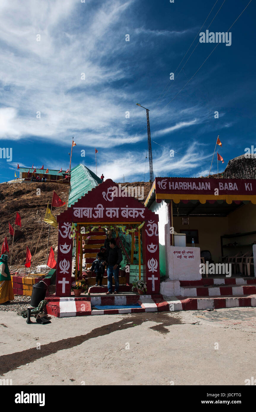 Harbhajan baba temple, gangtok, sikkim, india, asia Stock Photo - Alamy