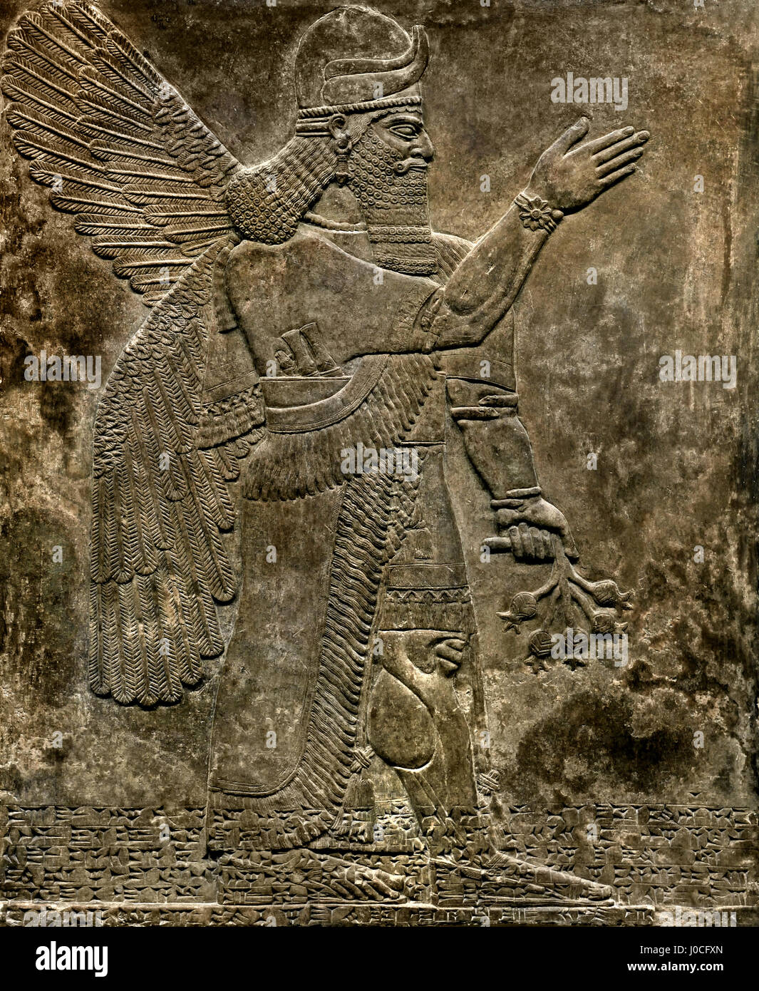 Protective Spirit 865 - 860 Bc from the Royal Palace of Ashurnasirpal ...