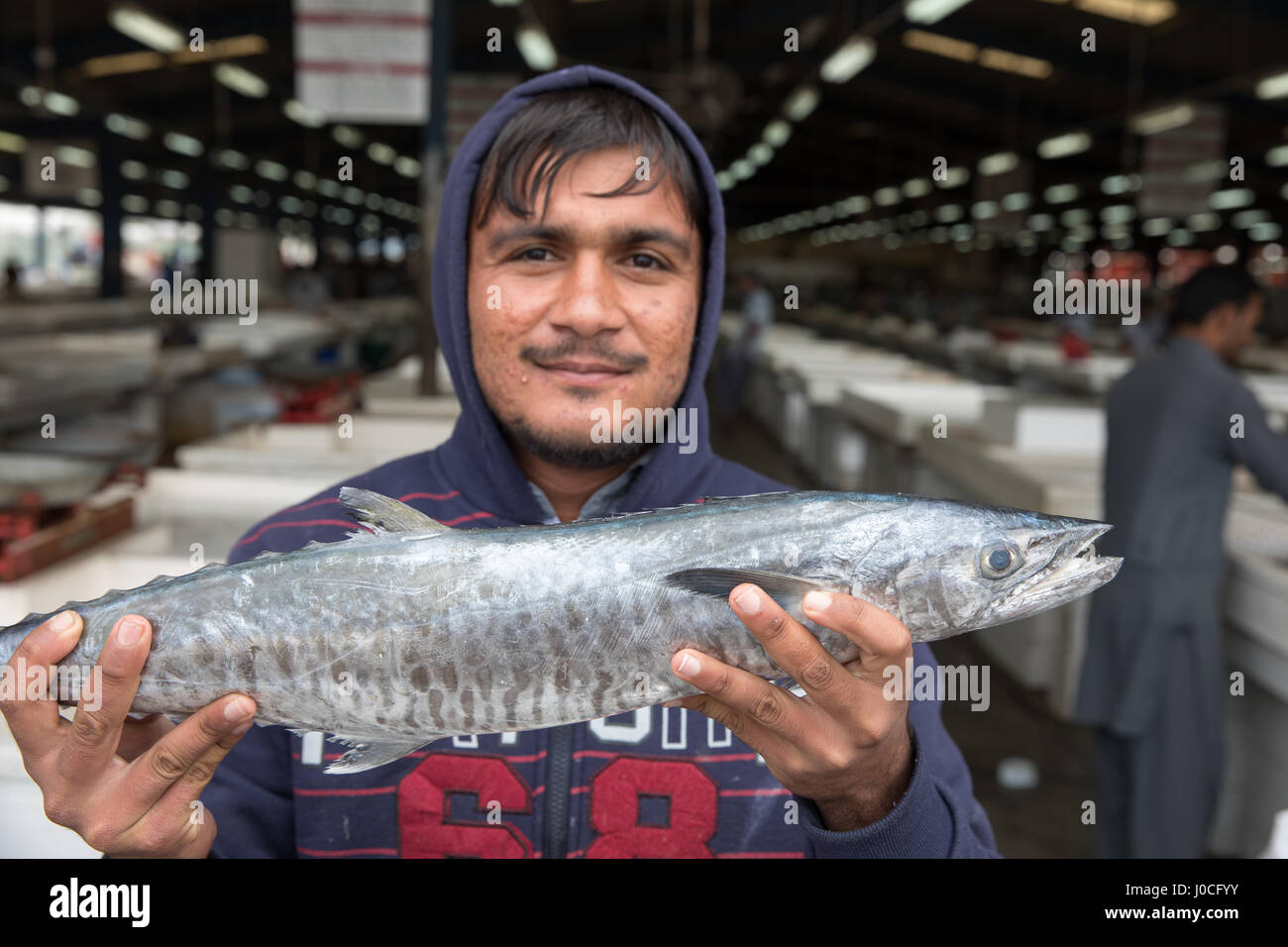Deira fish market in Dubai Stock Photo - Alamy