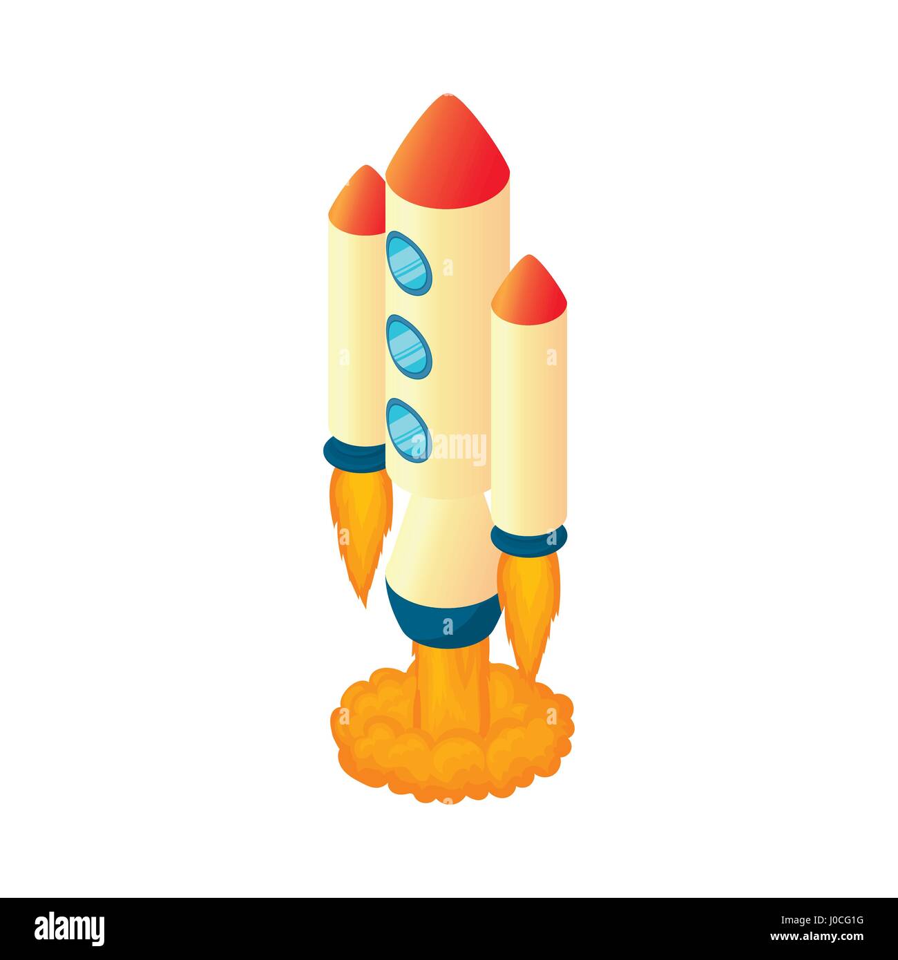 Multi stage rocket Stock Vector Images - Alamy