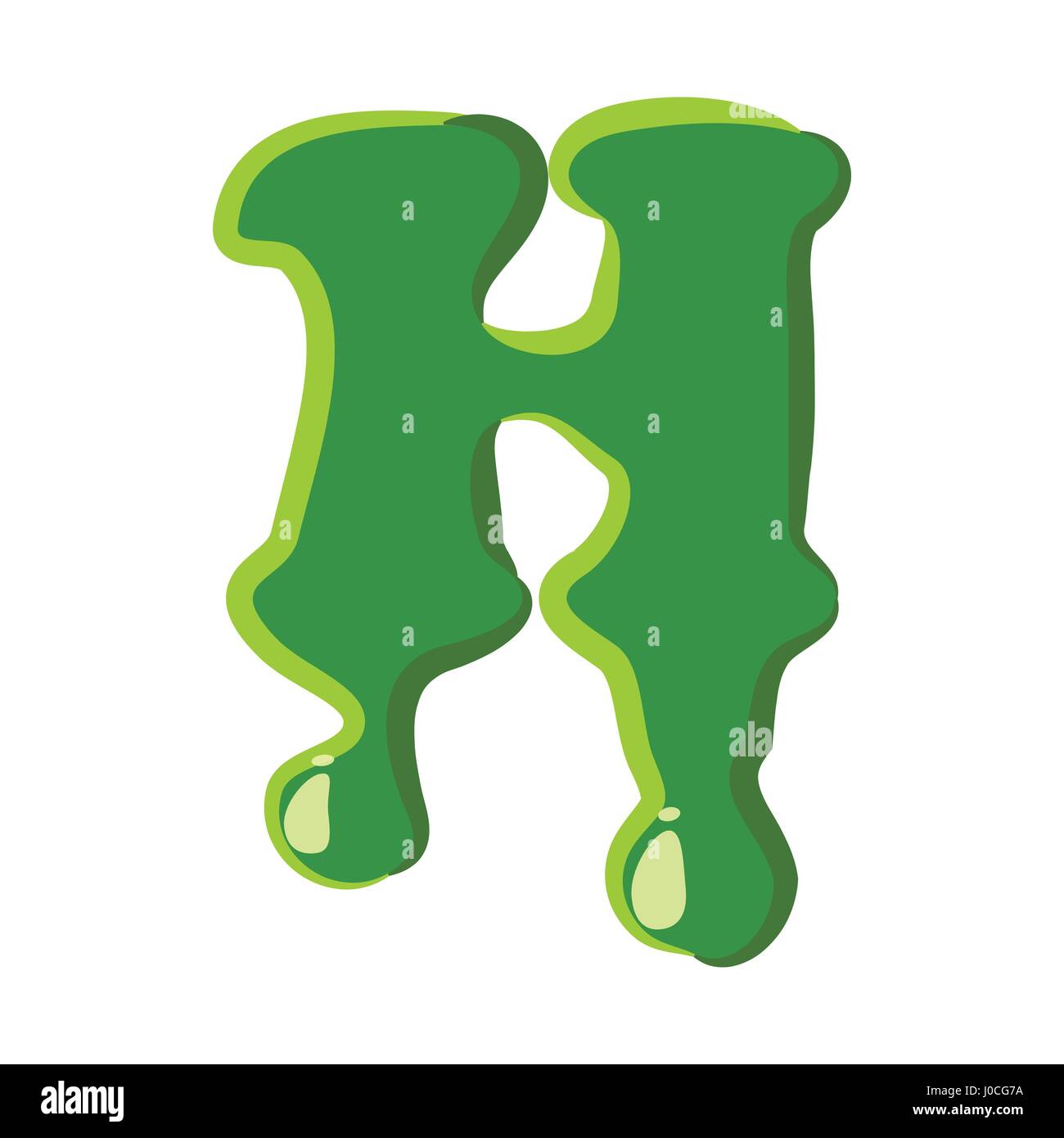 Slime alphabet Stock Vector Images - Alamy