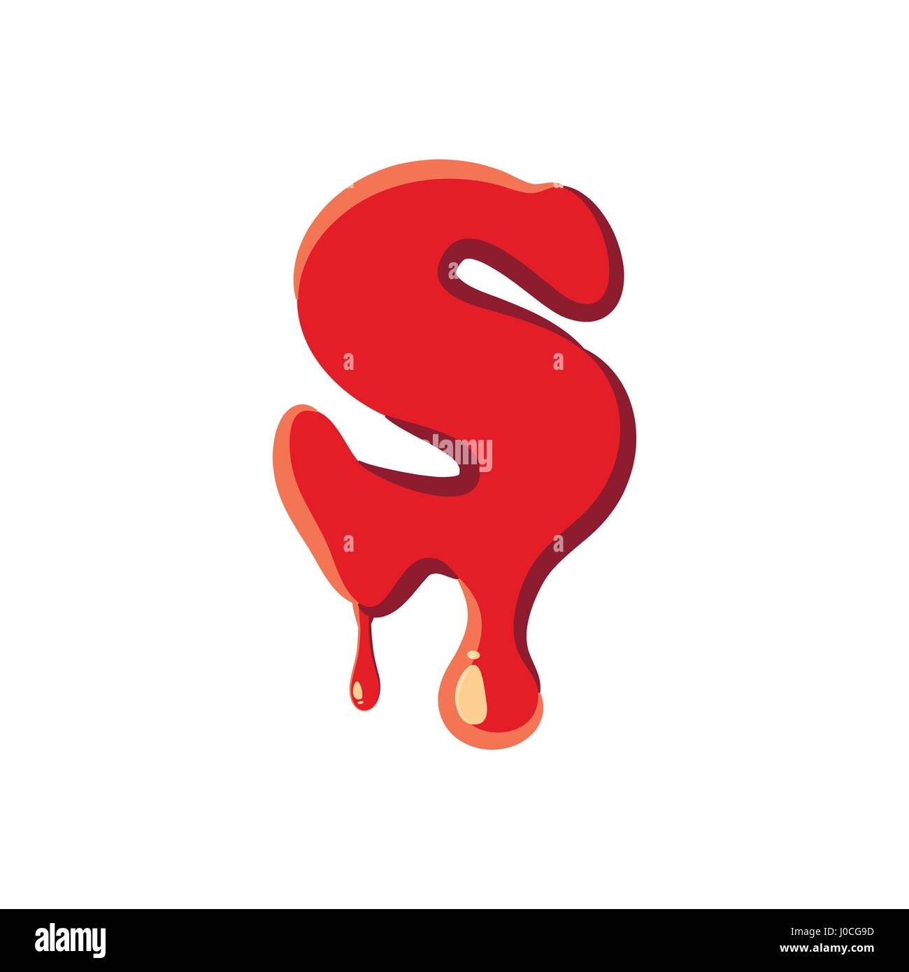S letter isolated on white background Stock Vector Image & Art - Alamy