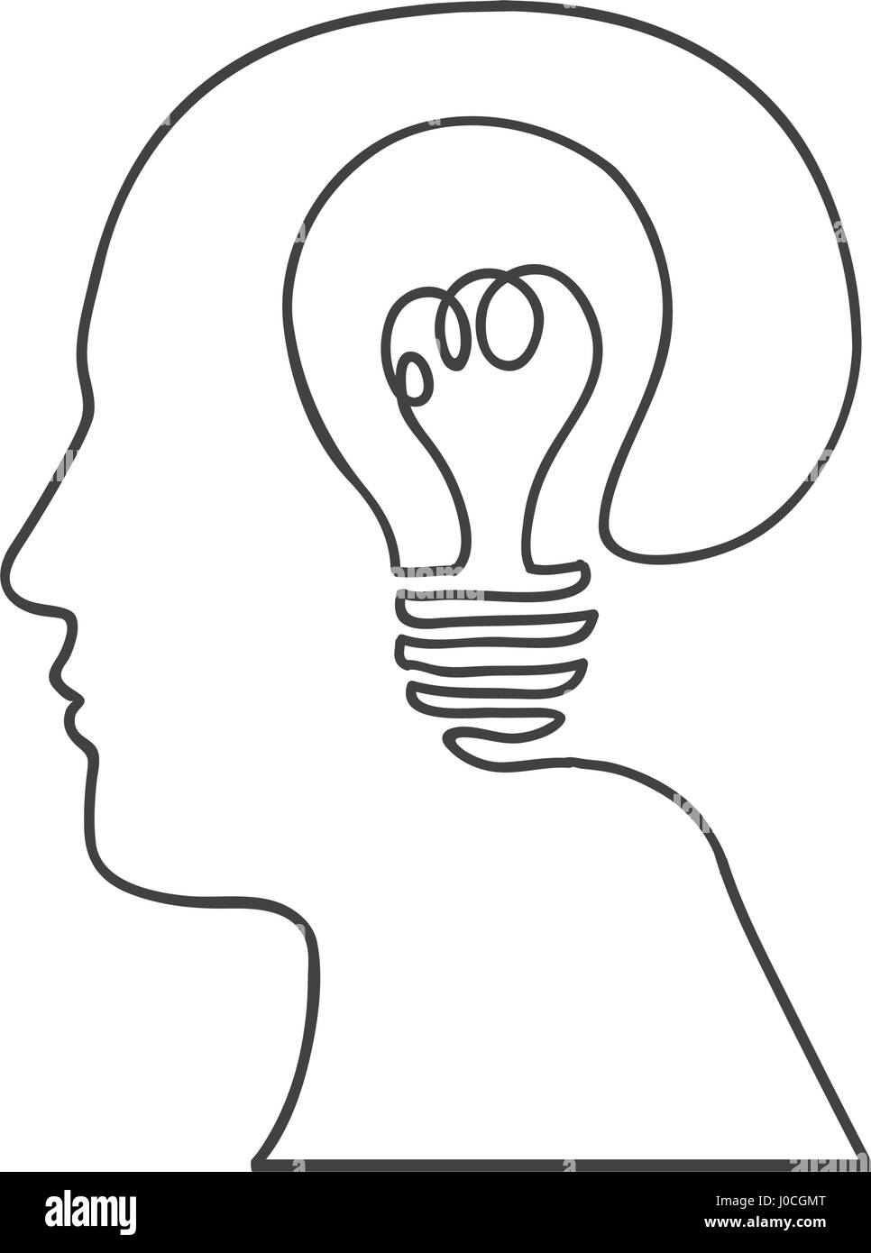 Inside business mind Black and White Stock Photos & Images - Alamy