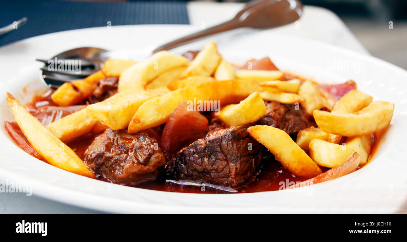 Stew beef pieces stewed hi-res stock photography and images - Alamy