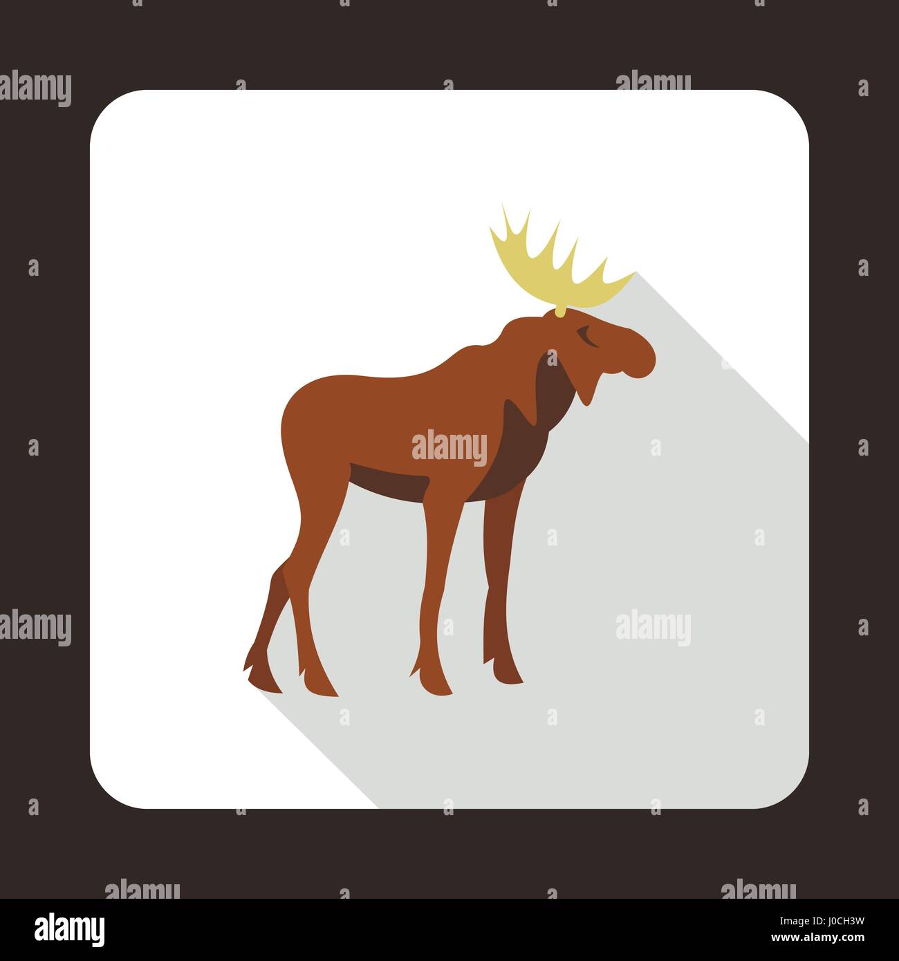 Moose rut Stock Vector Images - Alamy