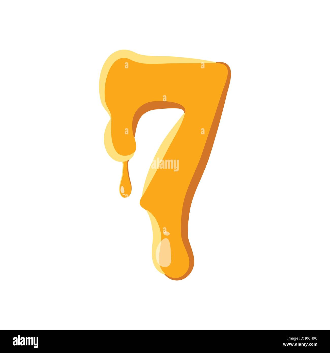 Yellow Number 7 High Resolution Stock Photography and Images - Alamy