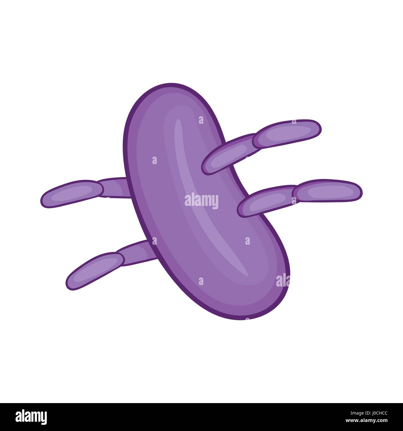 Parasite or virus icon, cartoon style Stock Vector Image & Art - Alamy
