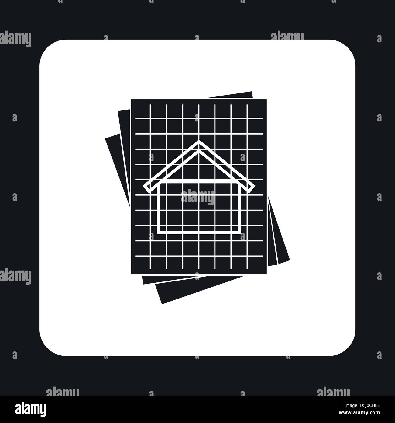 House project icon, simple style Stock Vector Image & Art - Alamy