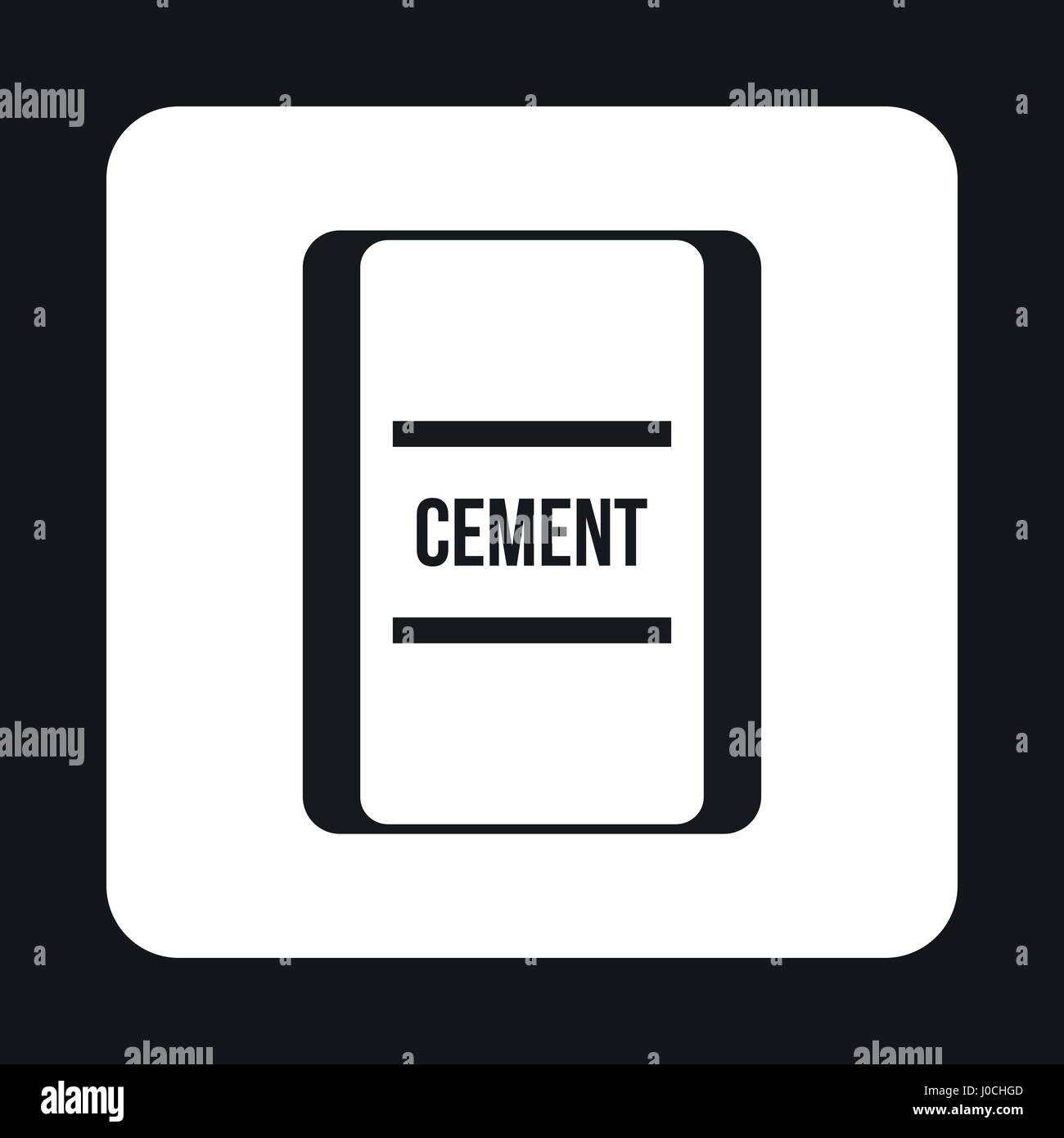 Symbol cement painted Stock Vector Images - Alamy