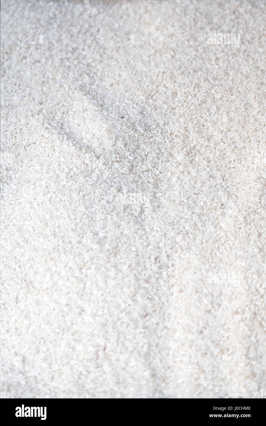 in a market lots of rice grain selled like concept of helty food Stock ...