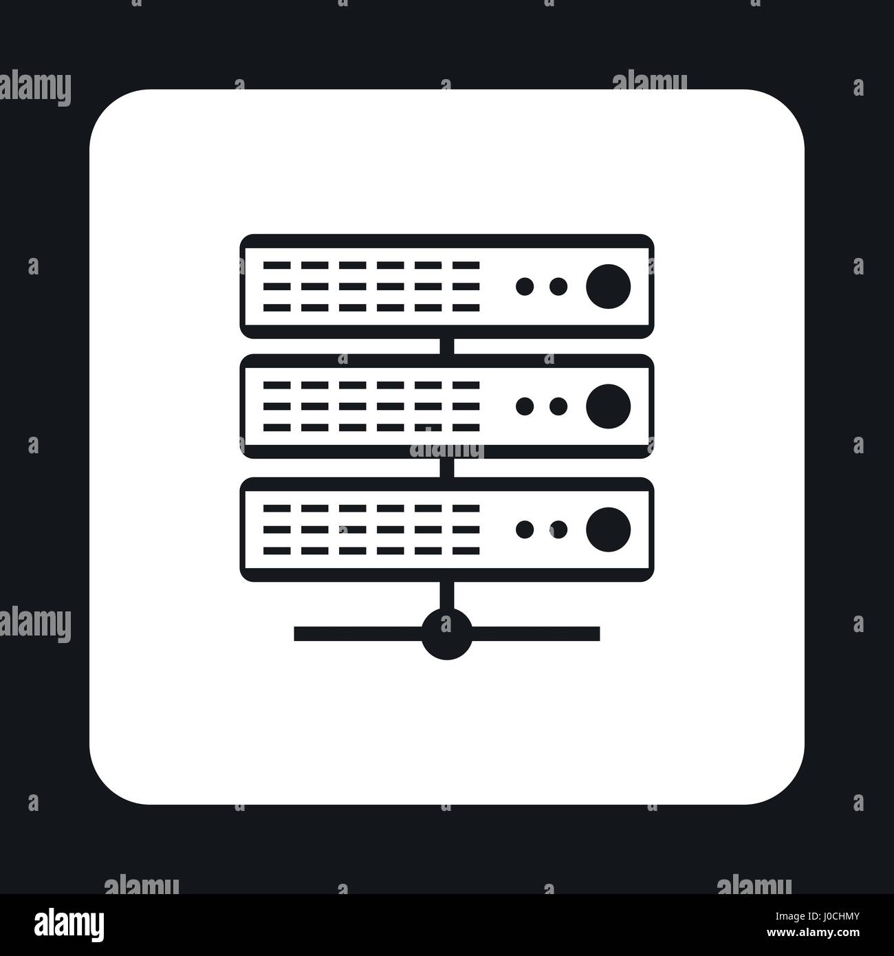 Database files image Stock Vector Images - Alamy