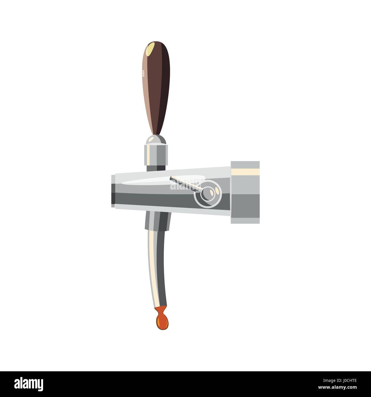 Beer tap icon, cartoon style Stock Vector Image & Art - Alamy