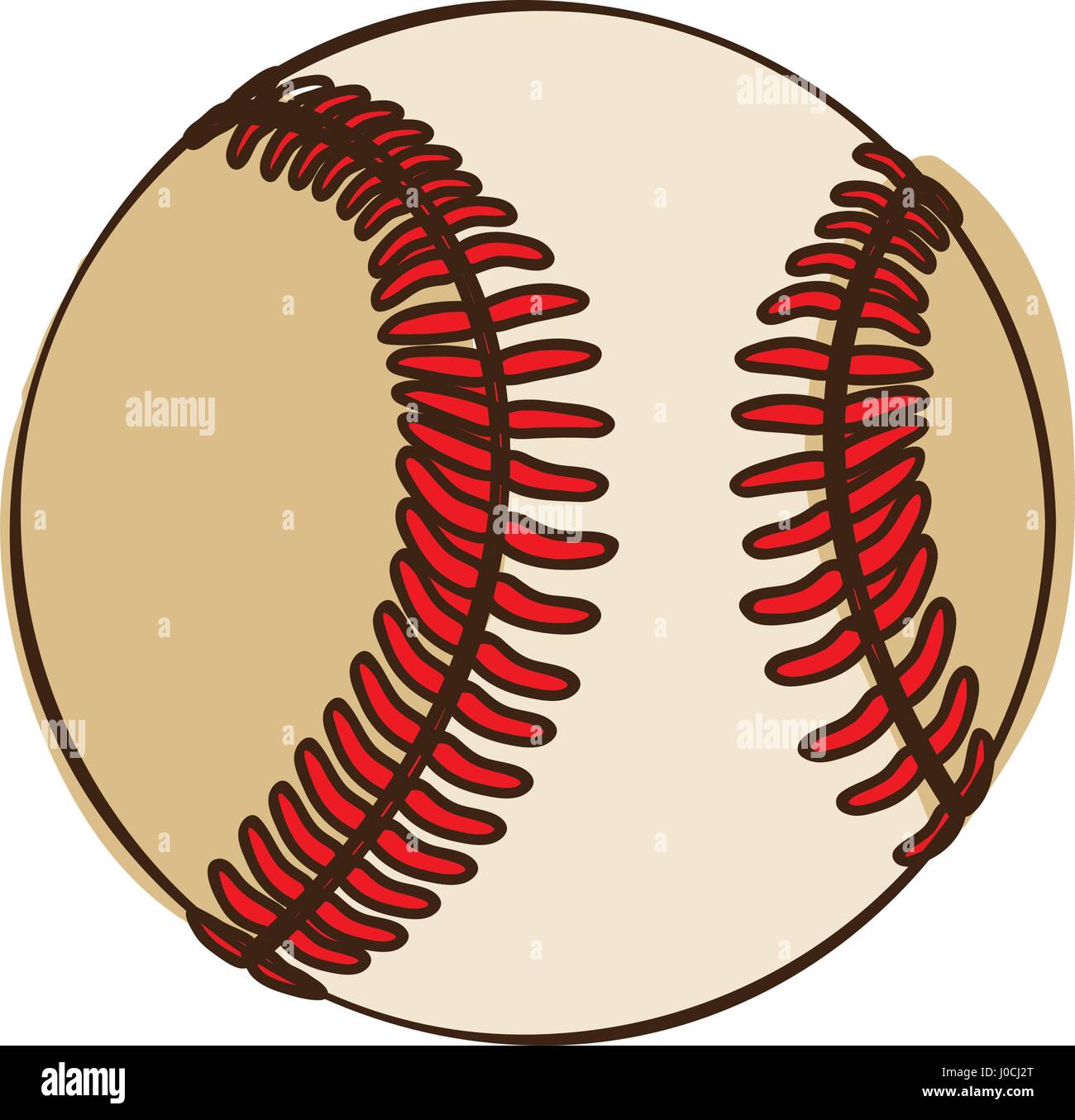 silhouette color with baseball ball Stock Vector Image & Art - Alamy