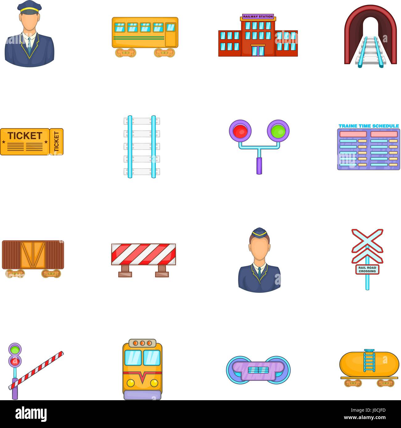 Stop sign rail crossing Stock Vector Images - Alamy