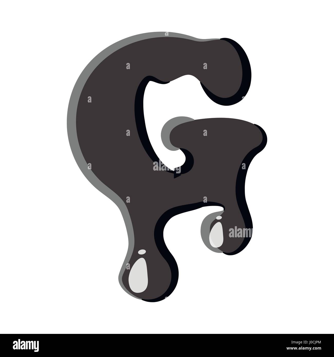 G letter isolated on white background Stock Vector Image & Art - Alamy