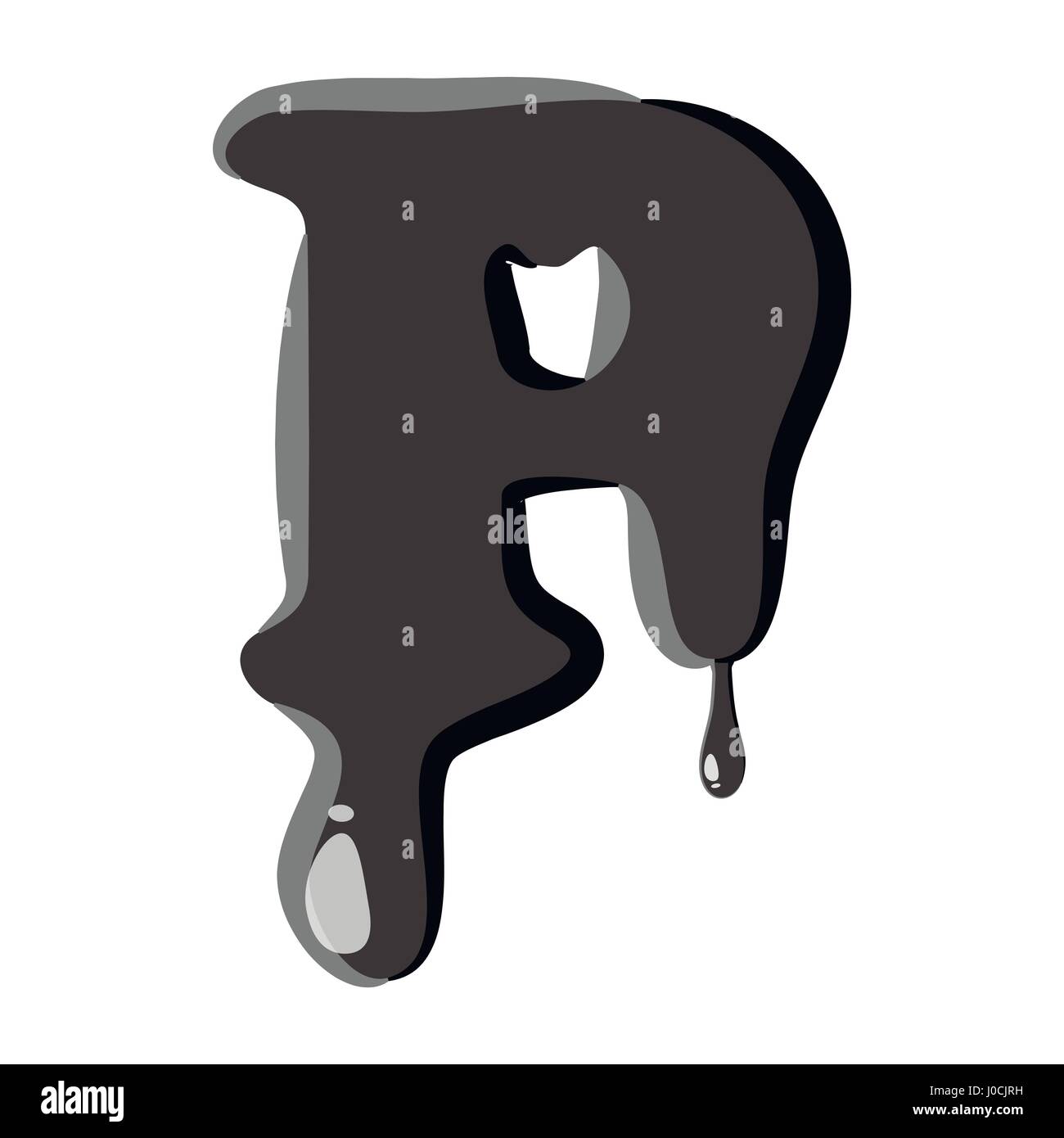 P letter isolated on white background Stock Vector Image & Art - Alamy