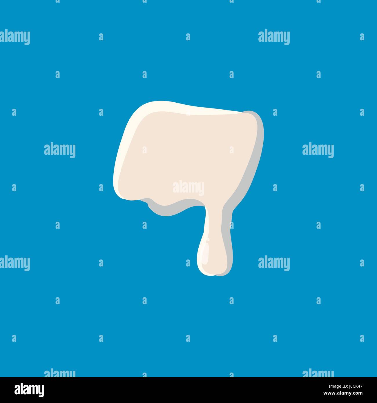 Dash isolated on baby blue background Stock Vector Image & Art - Alamy