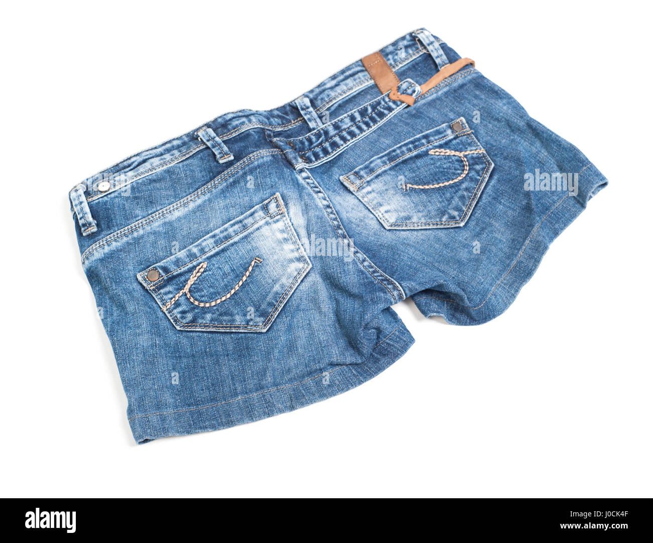 Jean shorts isolated hi-res stock photography and images - Alamy