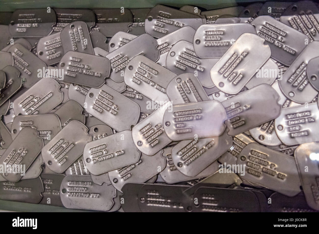 American dog tags Stock Photo - Alamy