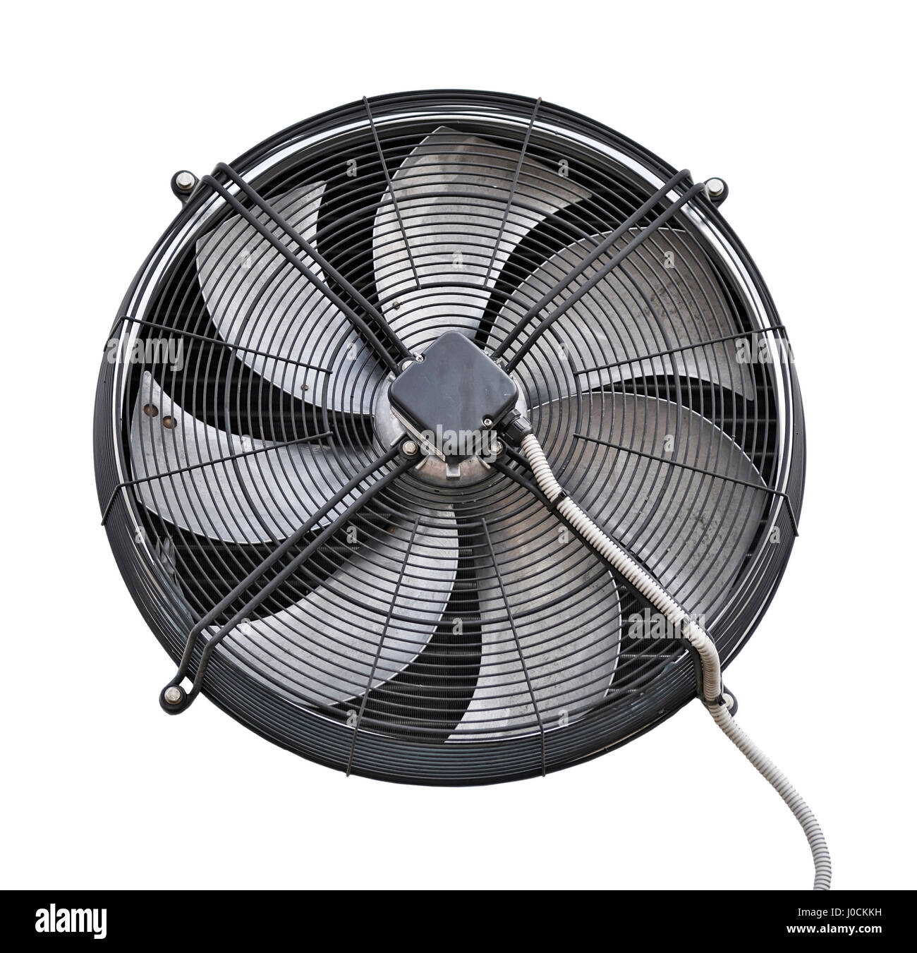 Industrial fan over white Stock Photo - Alamy
