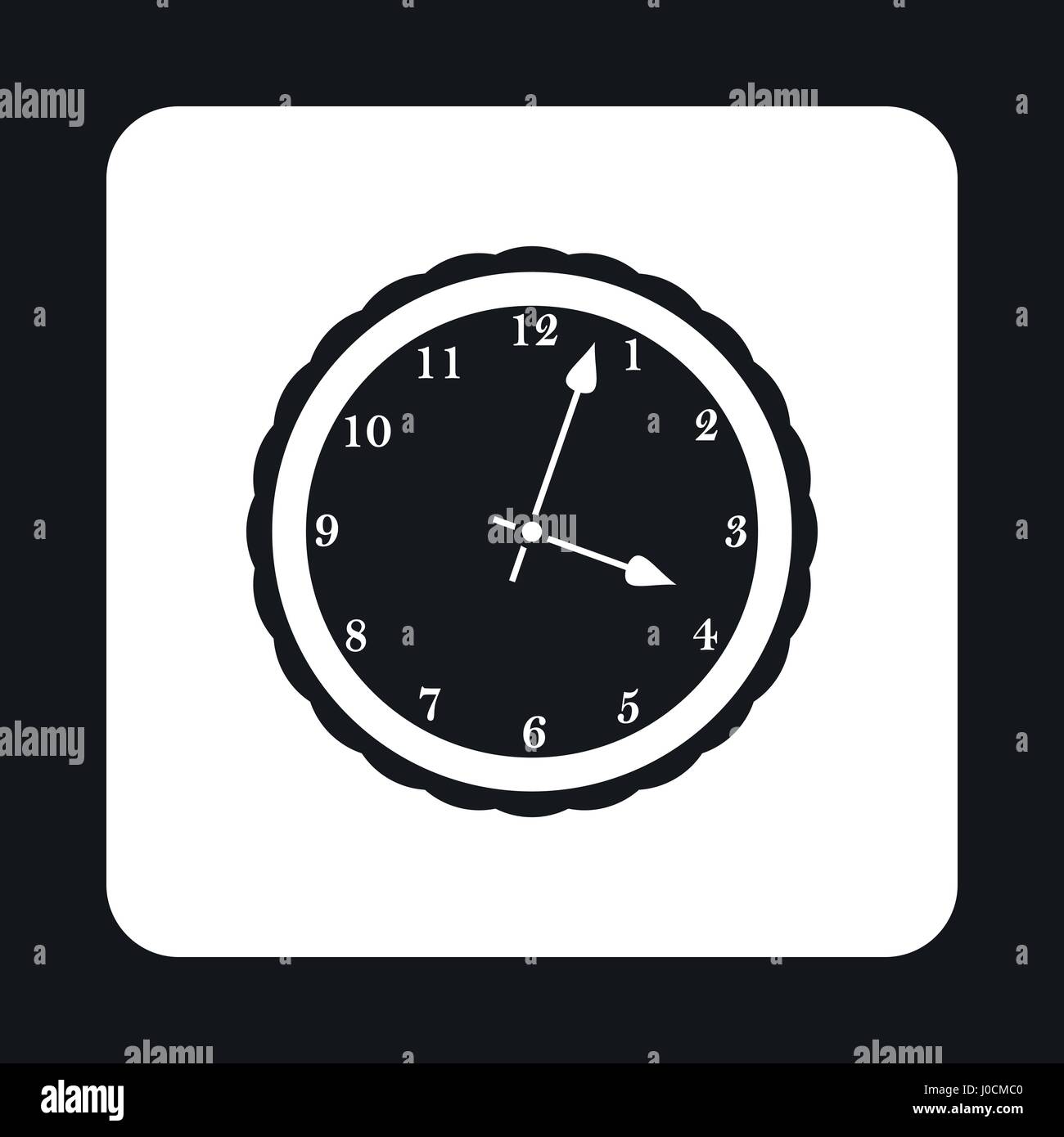 Round mechanical watch icon, simple style Stock Vector Image & Art - Alamy