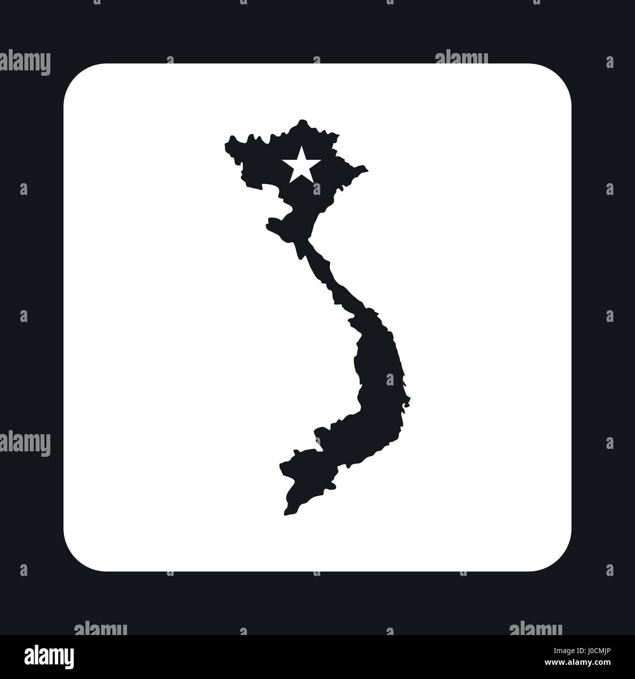 Map Of Vietnam High Resolution Stock Photography and Images - Alamy