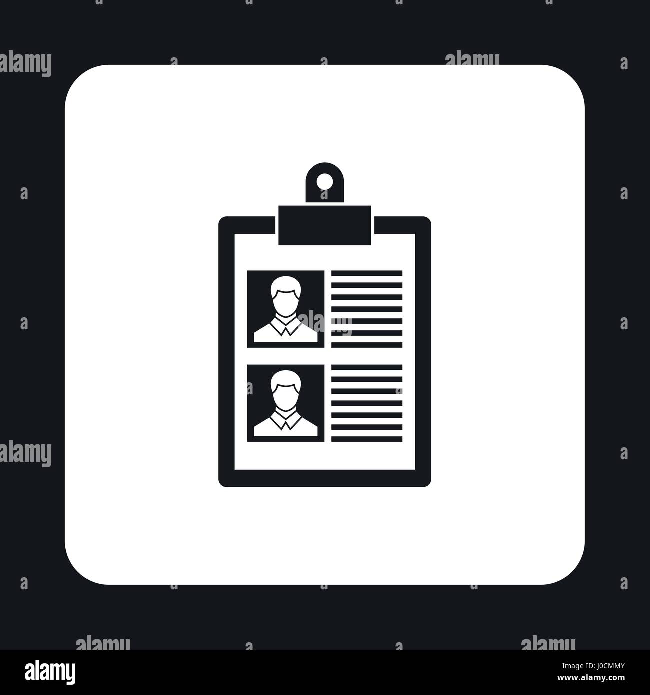 Two candidates Stock Vector Images - Alamy