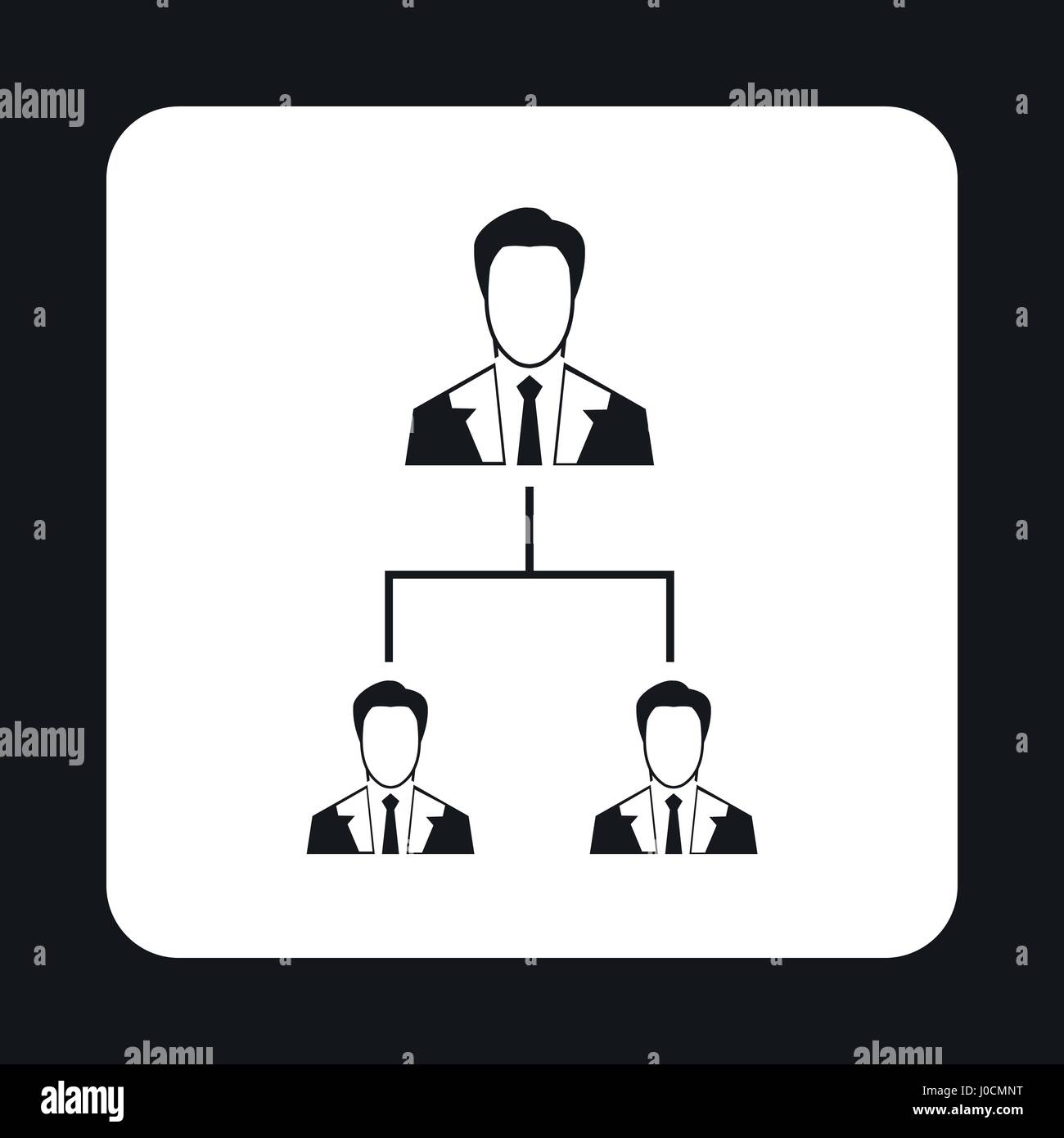 Company structure icon, simple style Stock Vector Image & Art - Alamy