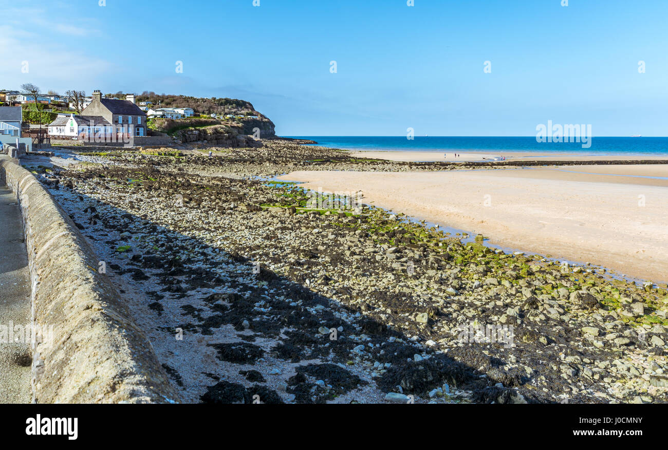A view of Benllech Bay on the Isle of Anglesey Stock Photo - Alamy