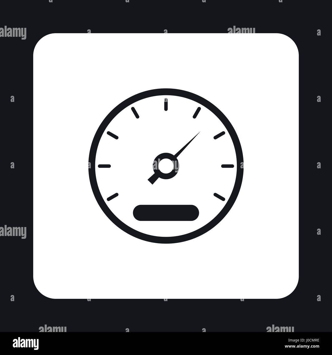 Speedometer, measuring scale icon Stock Vector Image & Art - Alamy