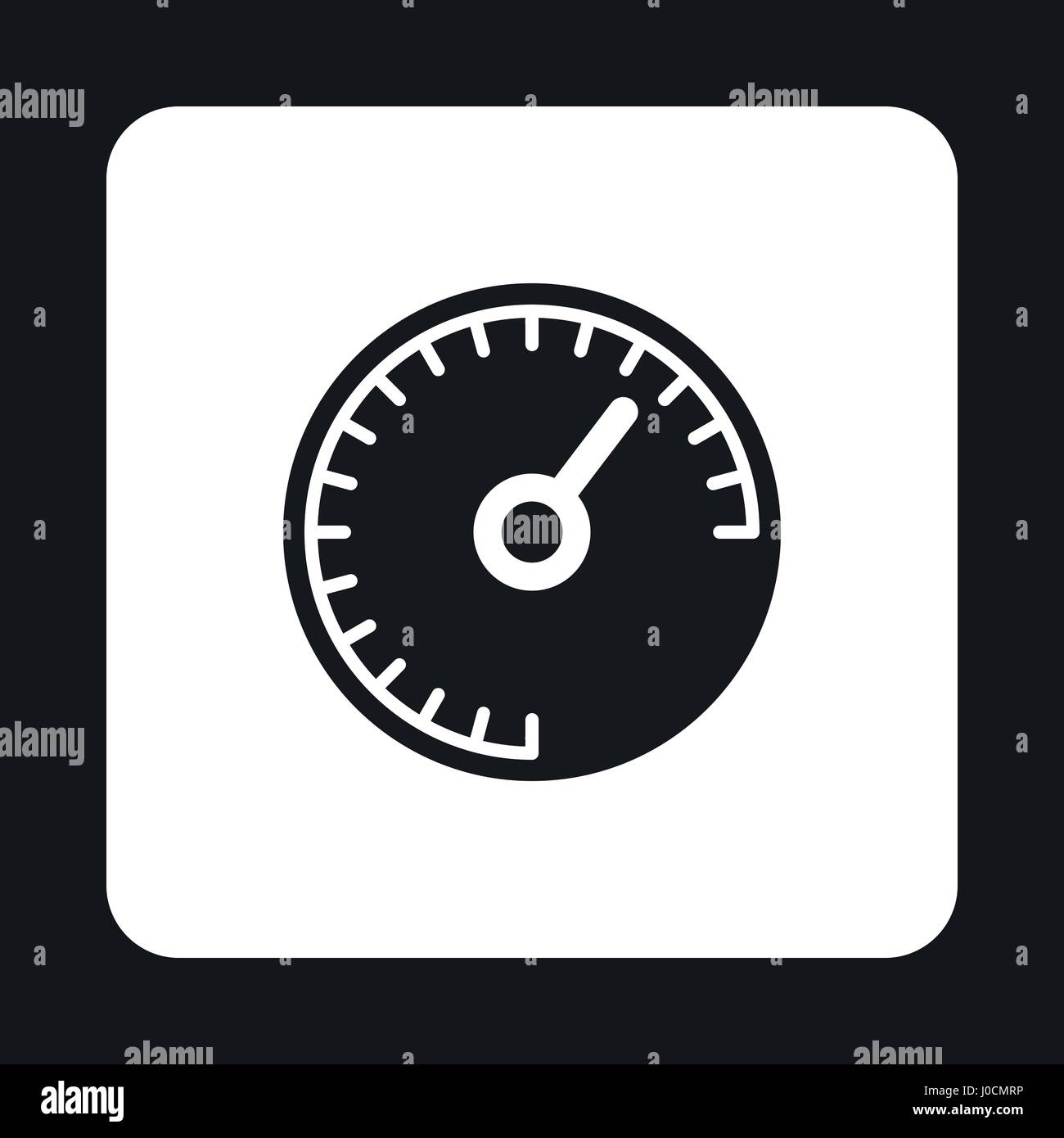 Speedometer, measuring scale icon Stock Vector Image & Art - Alamy