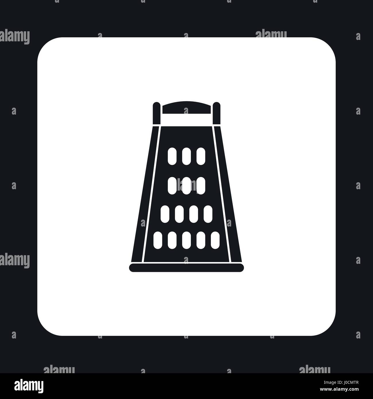 Kitchen grater icon, simple style Stock Vector Image & Art - Alamy