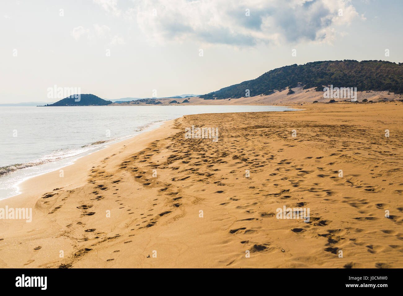 Golden Beach in Cyprus, Karpas Peninsula, North Cyprus Stock Photo - Alamy