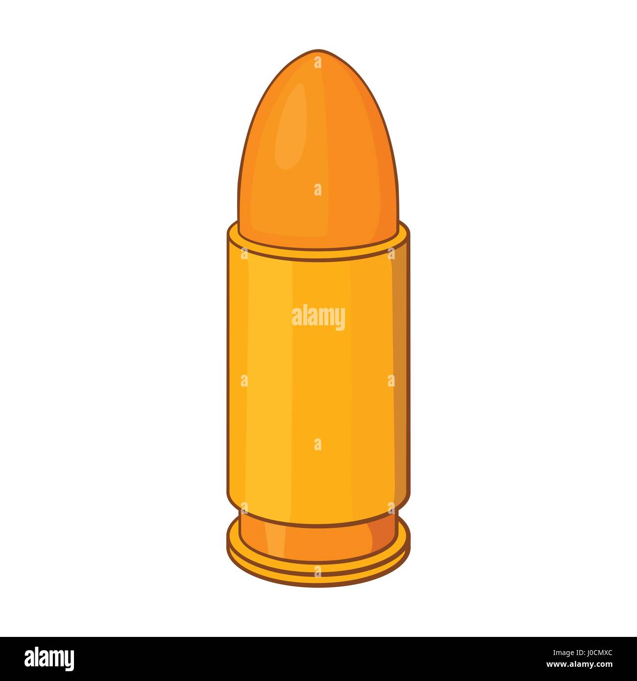 Bullet icon in cartoon style Stock Vector Image & Art - Alamy
