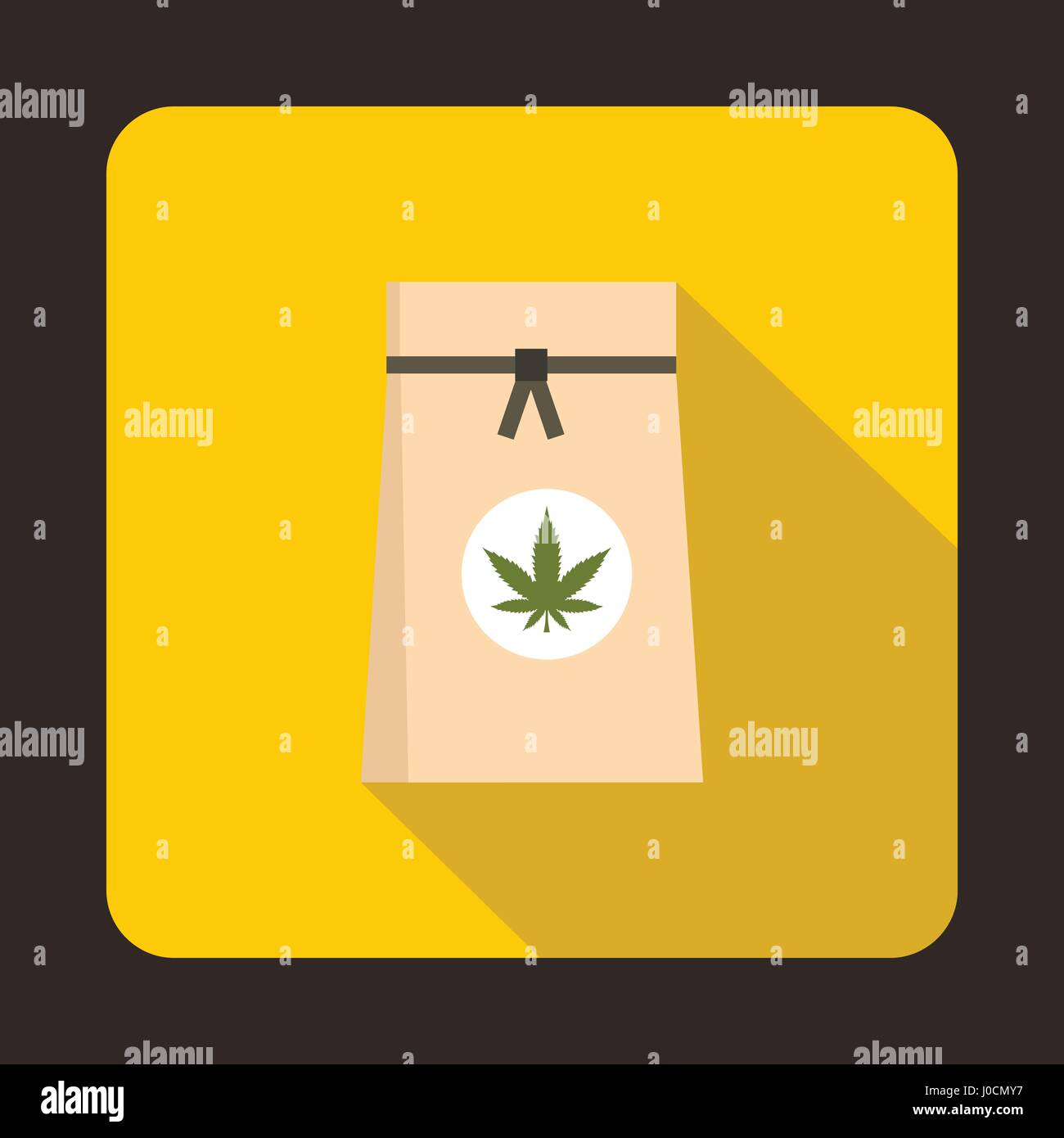Cannabis bag joint Stock Vector Images - Alamy