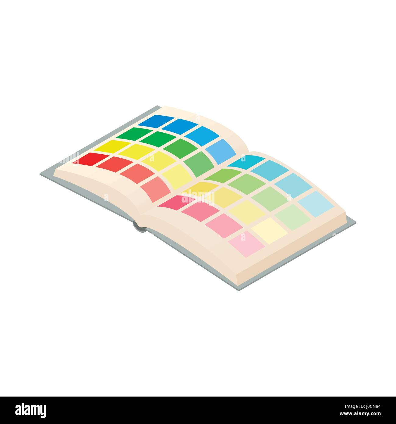 Directory palette color icon, cartoon style Stock Vector Image & Art ...