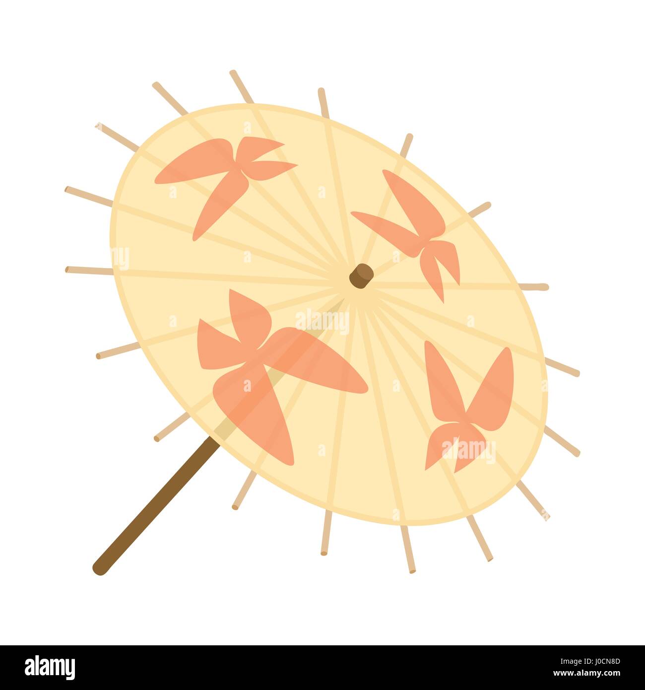 Japanese style parasol Stock Vector Images - Alamy