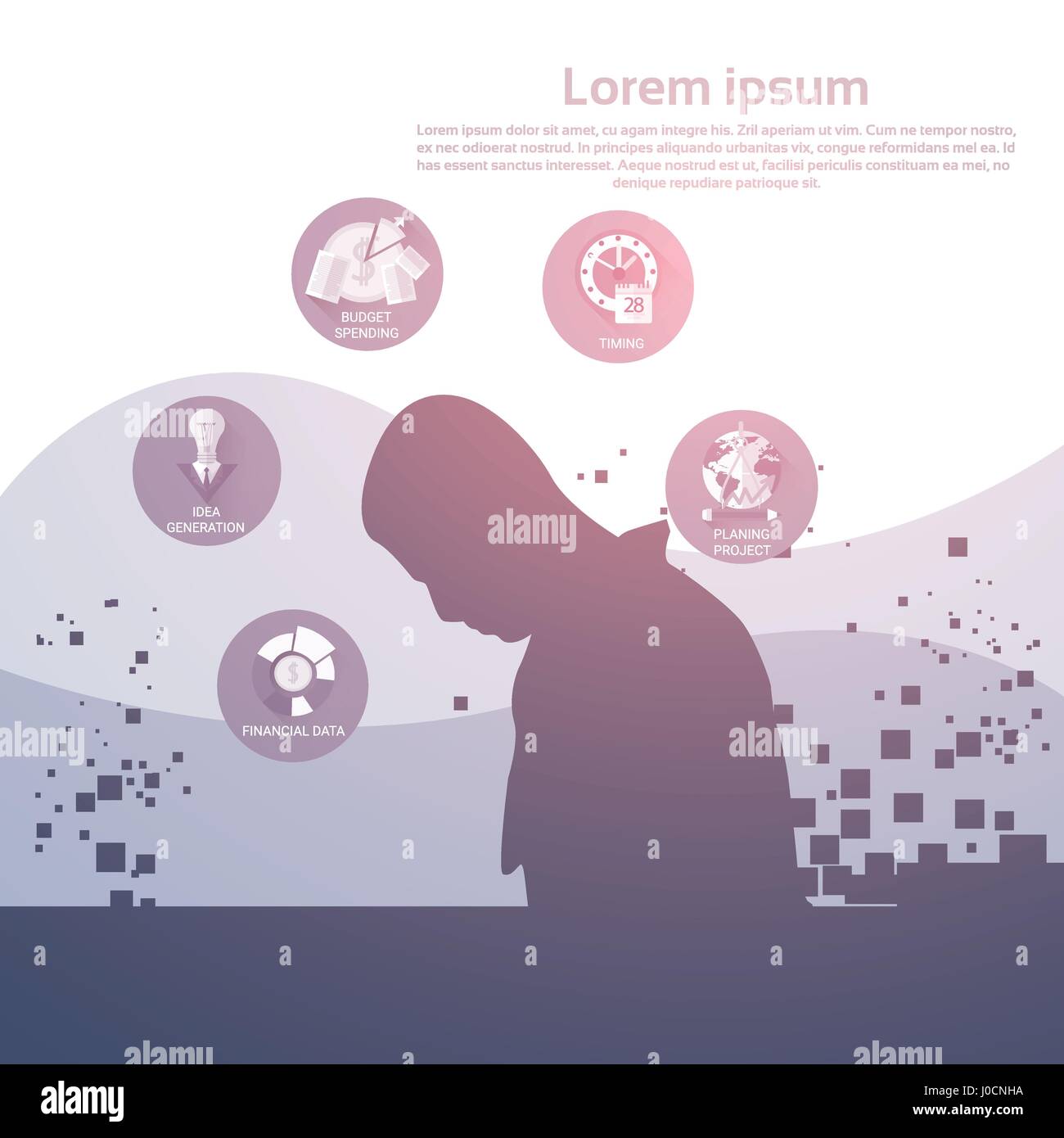 Ponder vector vectors hi-res stock photography and images - Alamy